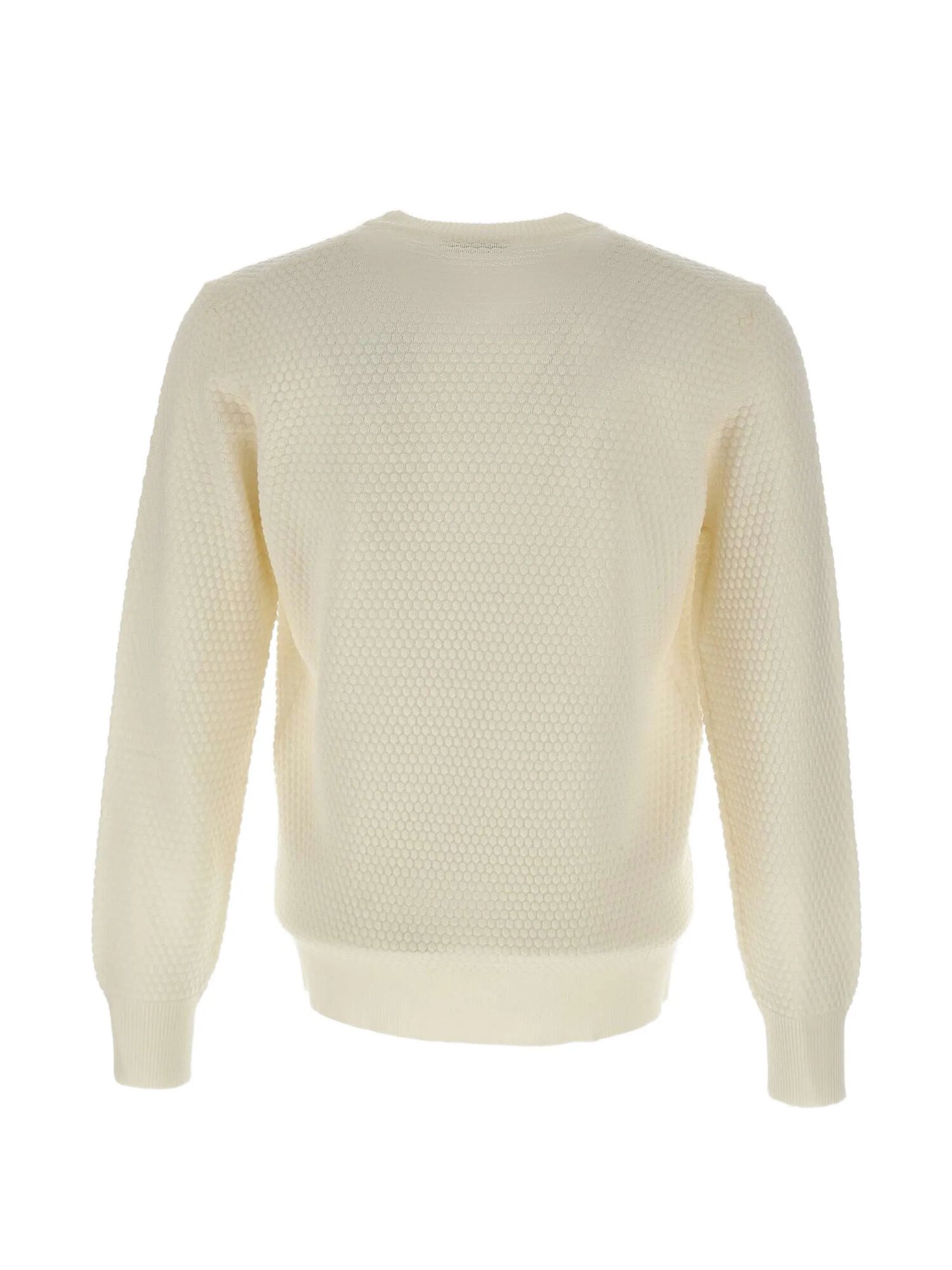 Свитер Kangra Cashmere Bubble-stitch knit sweater, размер 60, , бежевый/белый — фото 1