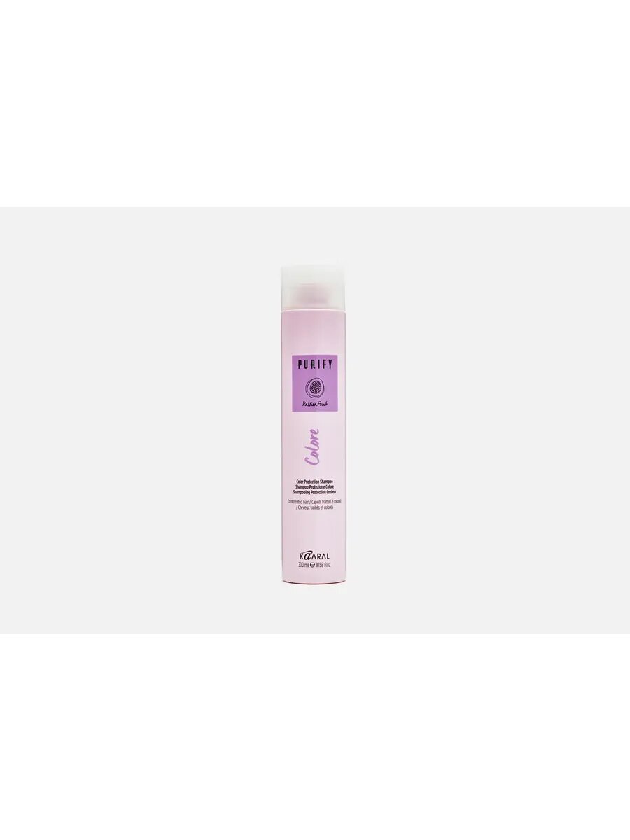 Kaaral Purify Colore Shampoo Шампунь для окрашенных волос на основе фруктовых кислот ежевики 300мл