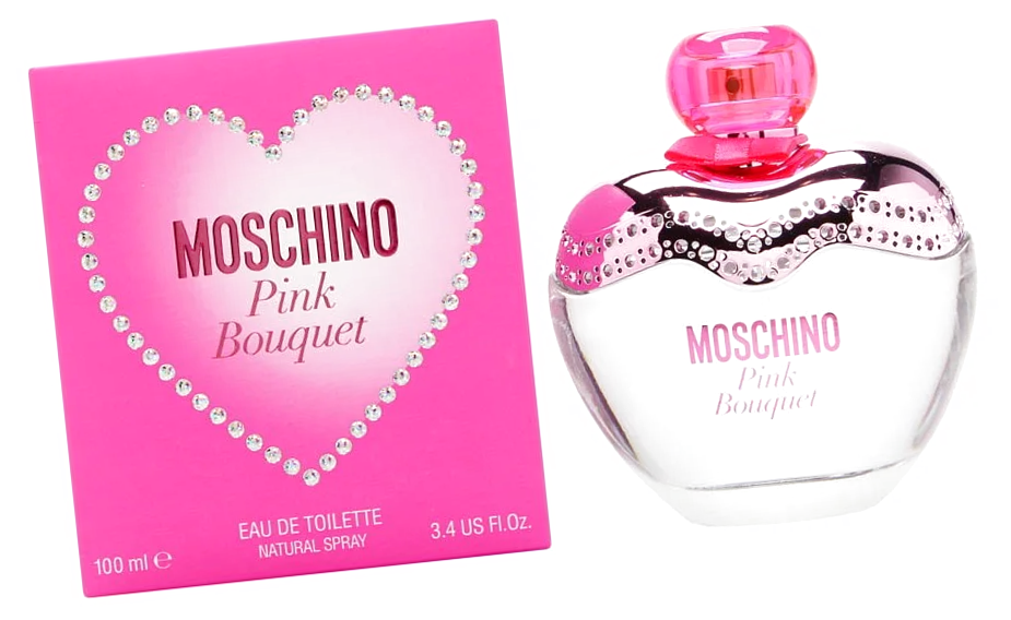 Туалетная вода женская Moschino Pink Bouquet 100 мл / Москино Пинк Букет