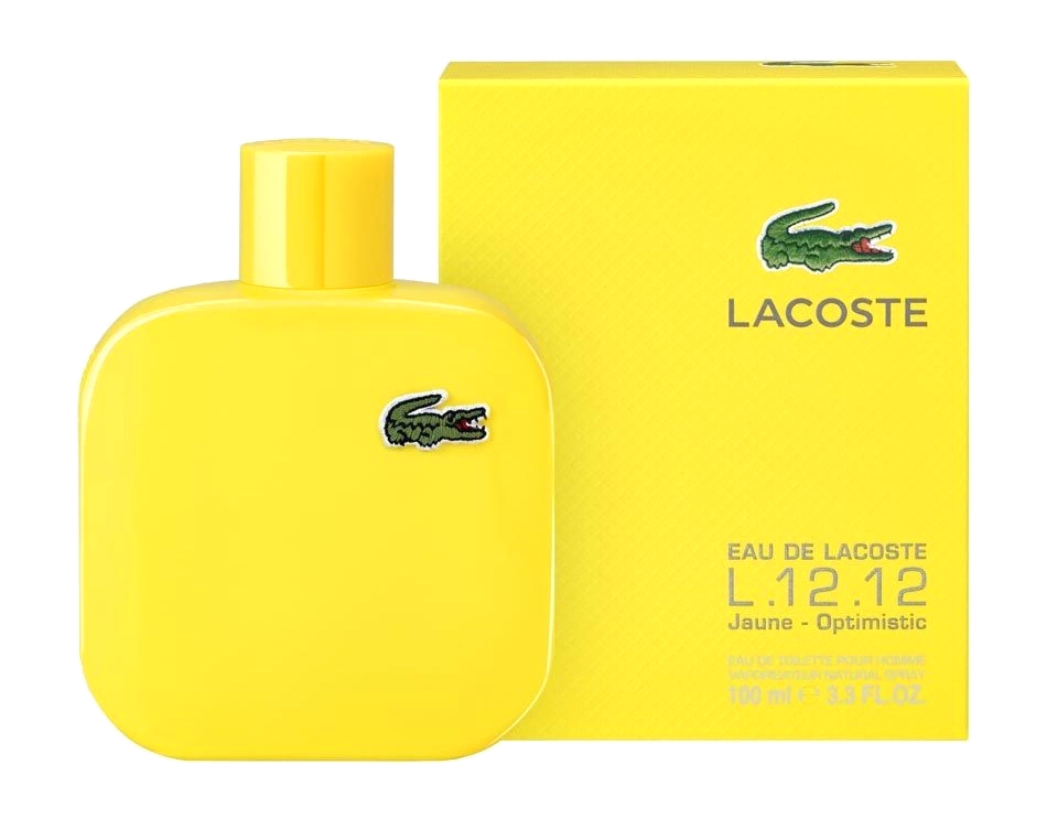 Eau De Lacoste L 12 12 Yellow Jaune мужские духи 100 мл / Лакост