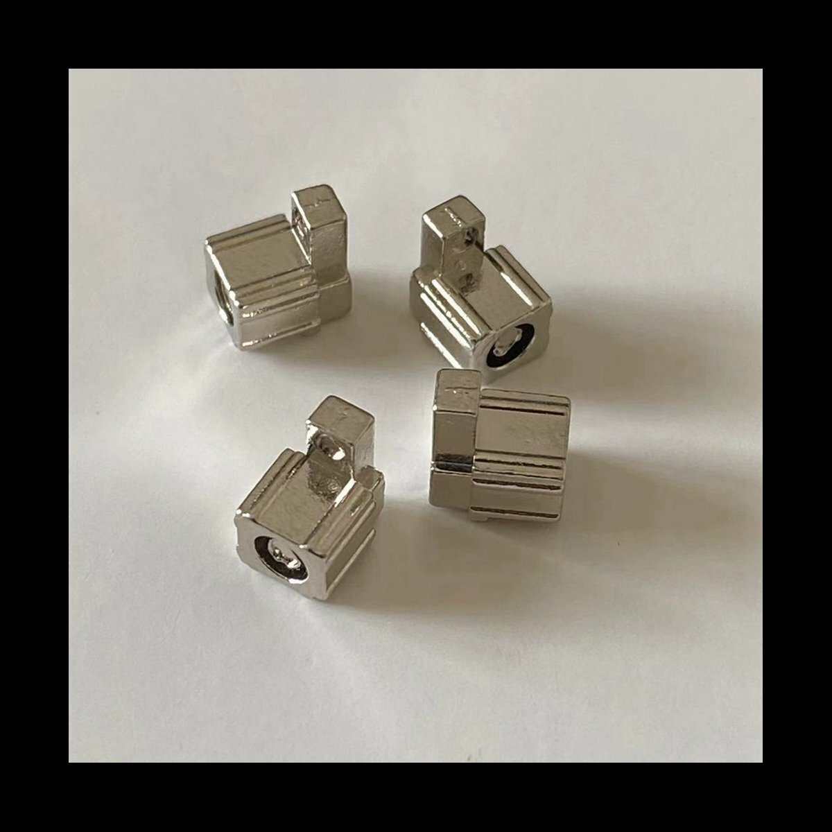 1 пара замков с пряжкой для Nintend Switch NS NX JoyCon Запасные части ремонта Joy-Con Loose Repair Buckle Lock Серебрян
