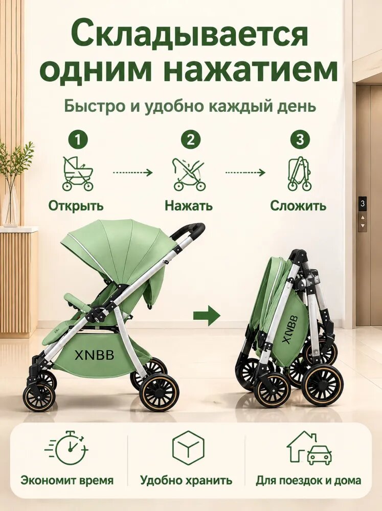Коляска прогулочная — фото 1