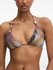 Купальник PATRIZIA PEPE Logo-plaque triangle bikini top, размер 38