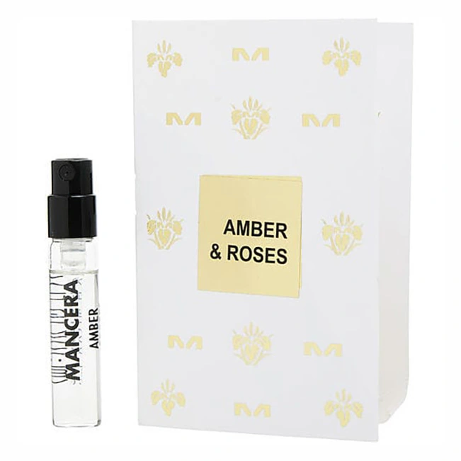 Amber and Roses парфюм 2 мл сэмпл унисекс - Мансера Амбер Энд Роуз миниатюра