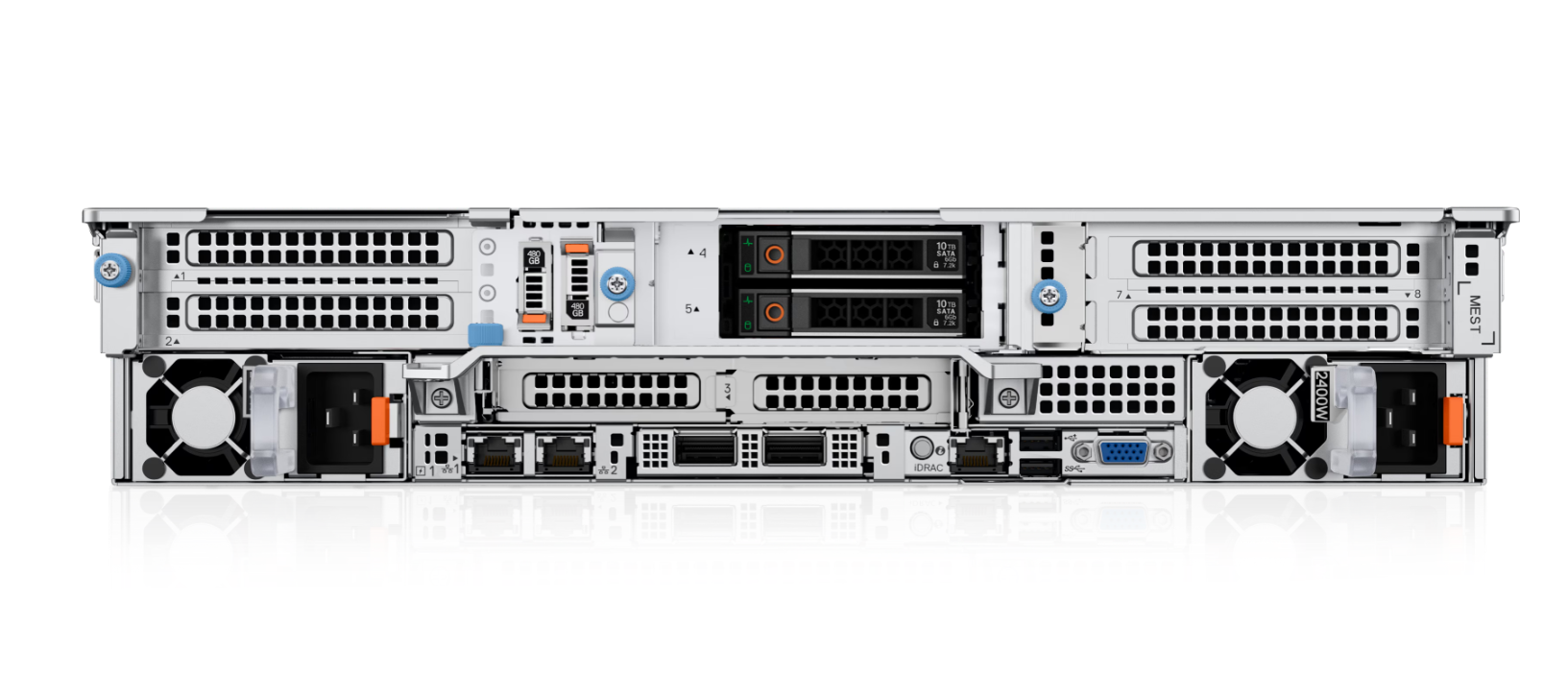 Платформа Dell PowerEdge R760 для виртуализации, критических баз данных и вывода моделей ИИ.
