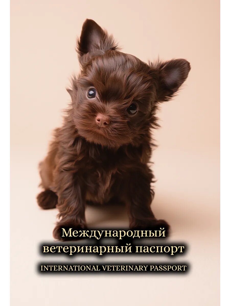 Ветеринарный паспорт с аудио-записью
