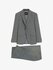 Комбинезон BOSS Single-breasted notched-lapel suit, размер 48, серый