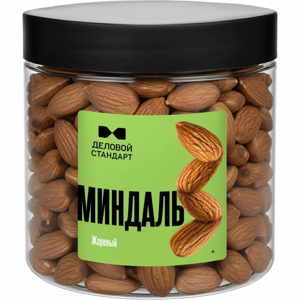 Миндаль Деловой Стандарт жареный в банке, 250г (2341586), 8 уп.