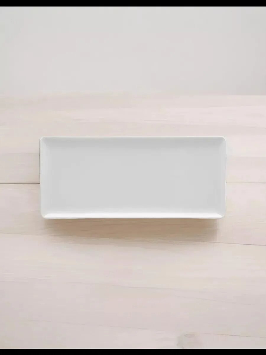 Блюдо сервировочное, фарфоровое, 29x13 см