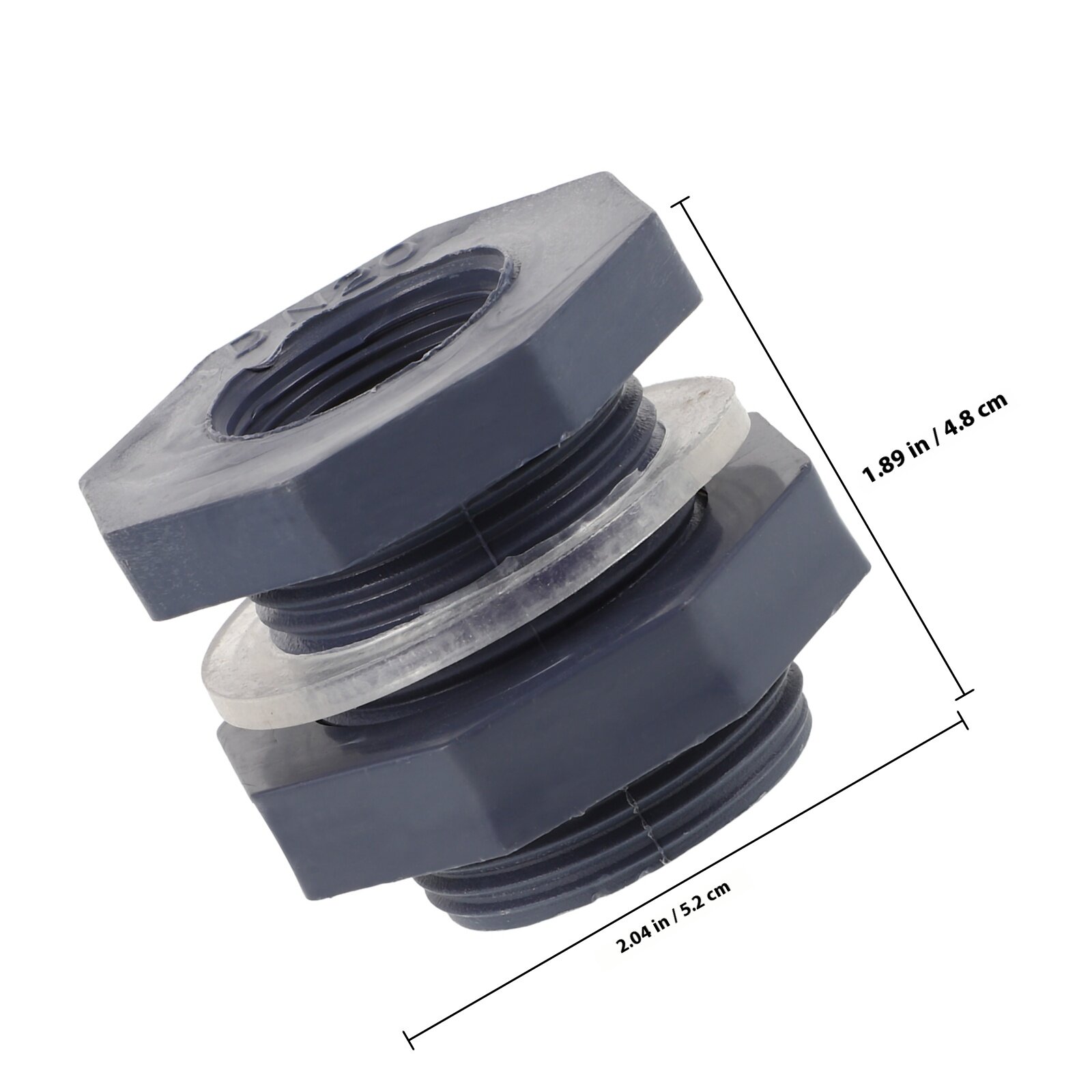 2 Штуки Надежное Соединение Bulkhead Для Бака Из Пvc 1/2 Дюйма 5 20X5 20X4 80 См