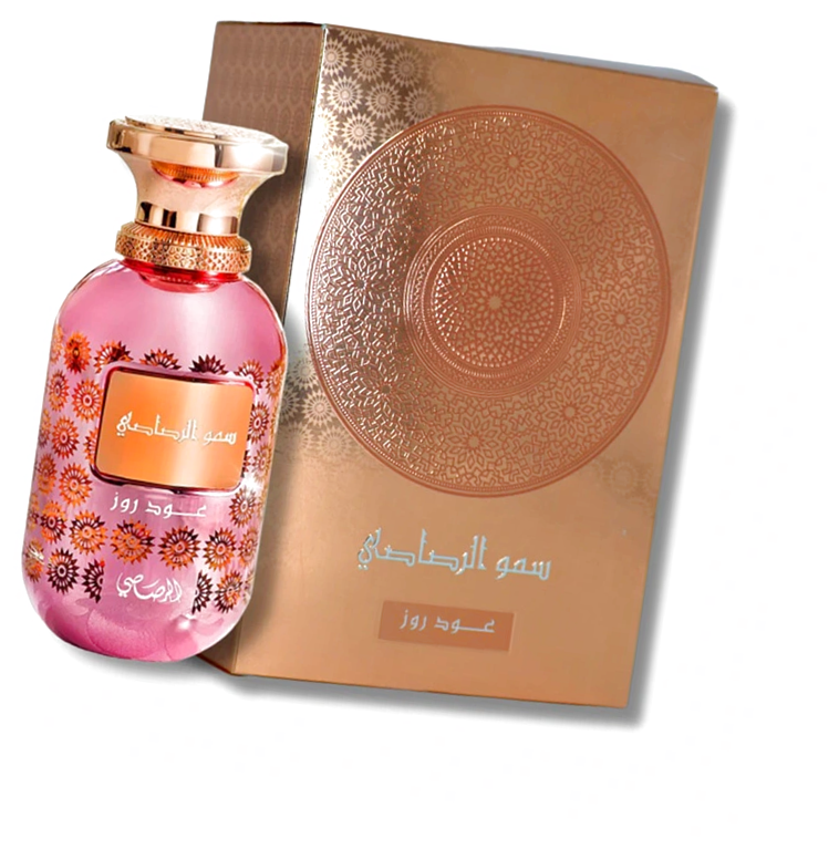 Rasasi Lamaan Oud Rose eau de parfum 100 мл унисекс - Расаси Ламаан Уд Роуз с нотами розы и уда