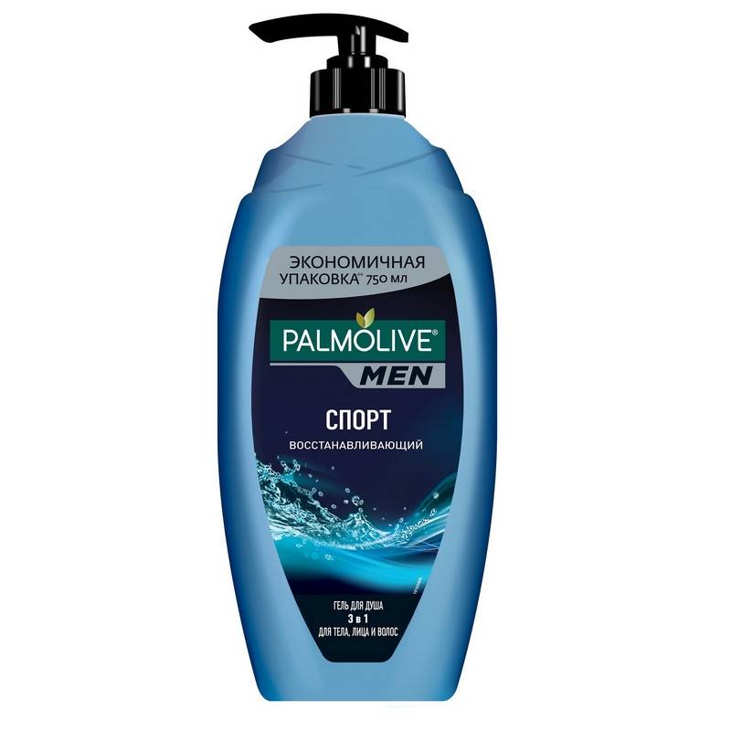 Гель для душа Palmolive Men Спорт Восстанавливающий 750 мл 1049073
