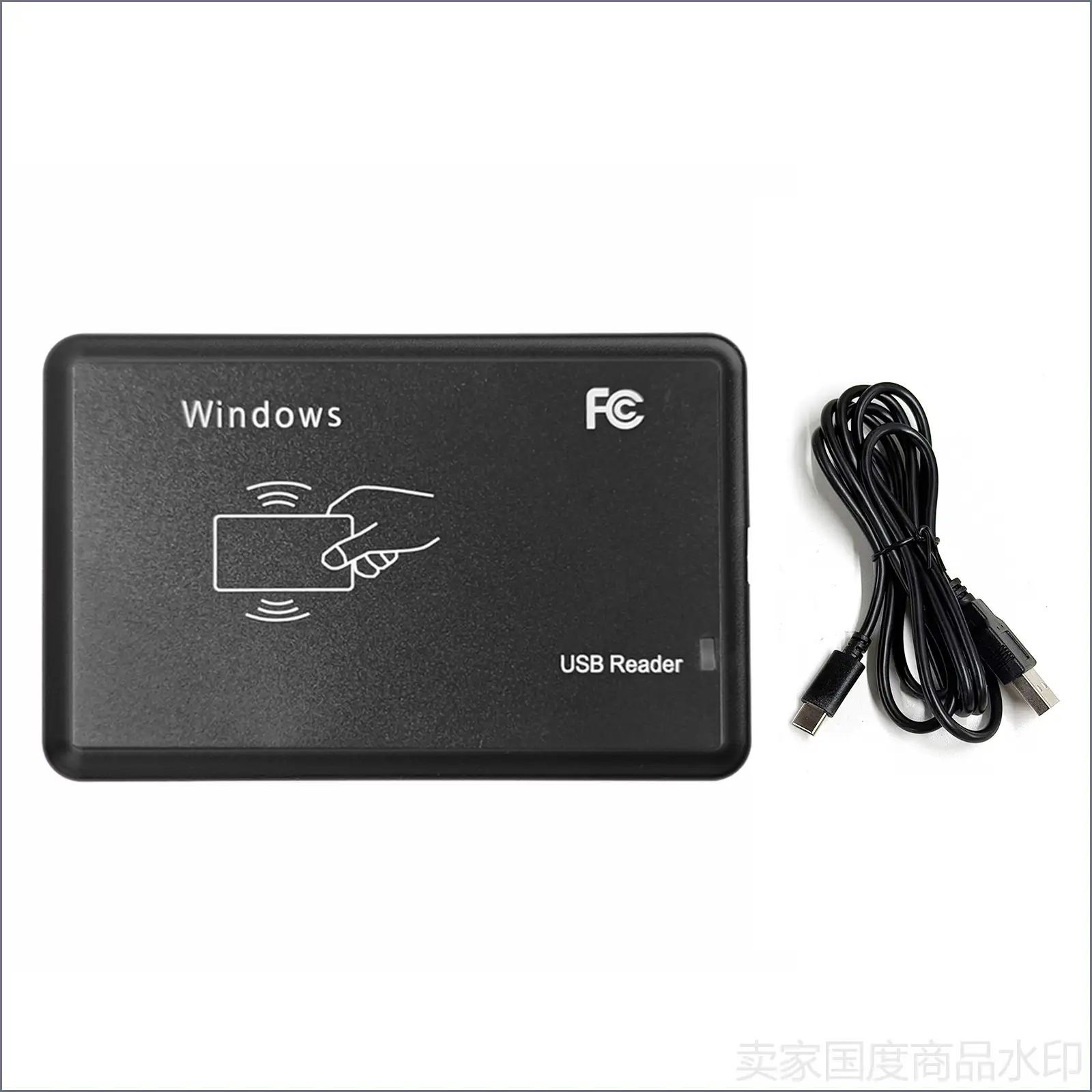 USB-ридера ID-карт 125 кГц без драйверов, настольный, чёрный