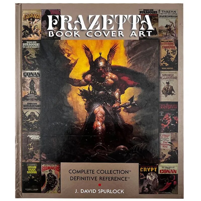 Frazetta Book Cover Art/Фразетта CG Фэнтезийная иллюстрация комиксов, Английская версия