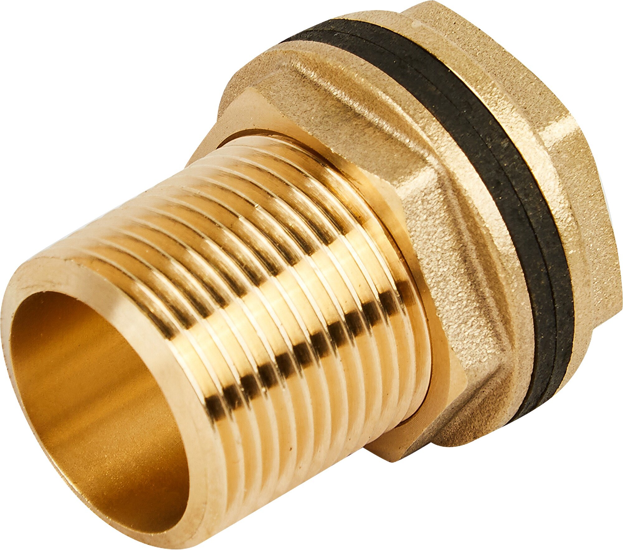 Штуцер бочки Boutte 3/4" наружная резьба латунь