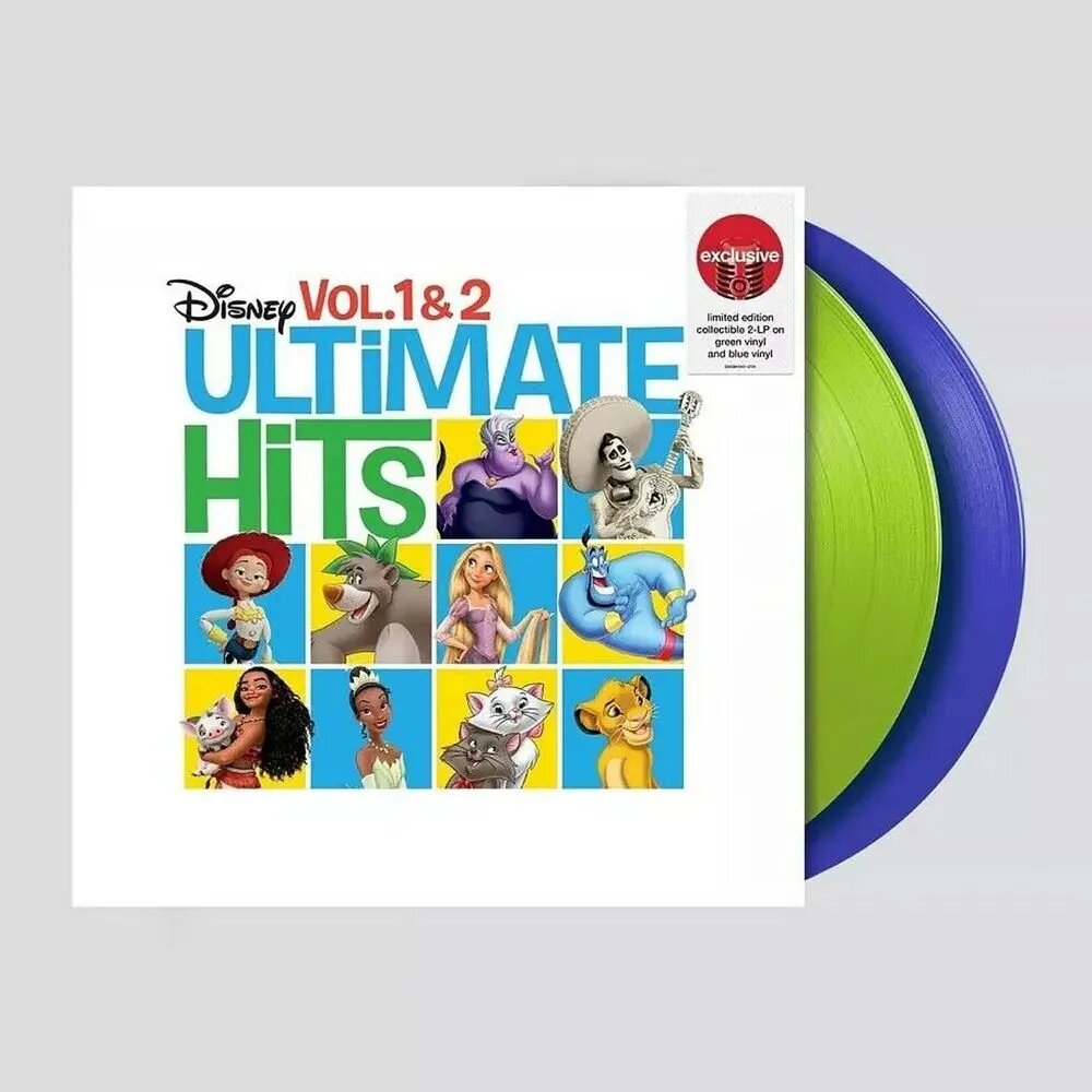 Disney Ultimate Hits Vol.1 & 2 Vinyl Record