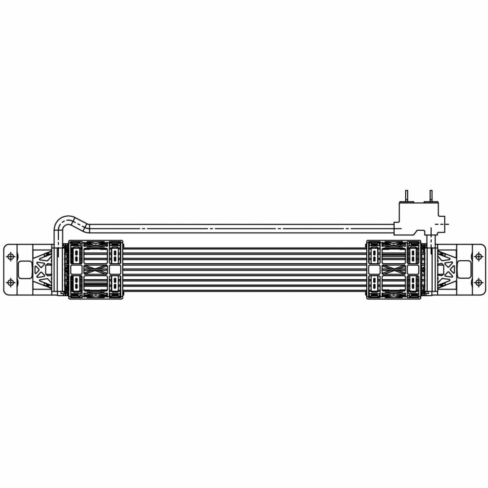 Масляный радиатор, для Фольксваген Пассат B6, CC B6 oem 3C0317019B, 3C0317019C арт LOC1826