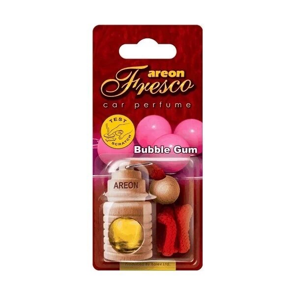 Автохимия AREON Ароматизатор для автомобиля AREON "FRESCO" BUBBLE GUM (жевательная резинка) FRTN07