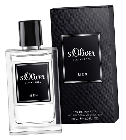 Туалетная вода S Oliver Black Label Men для мужчин 30 мл / Блэк Лейбл