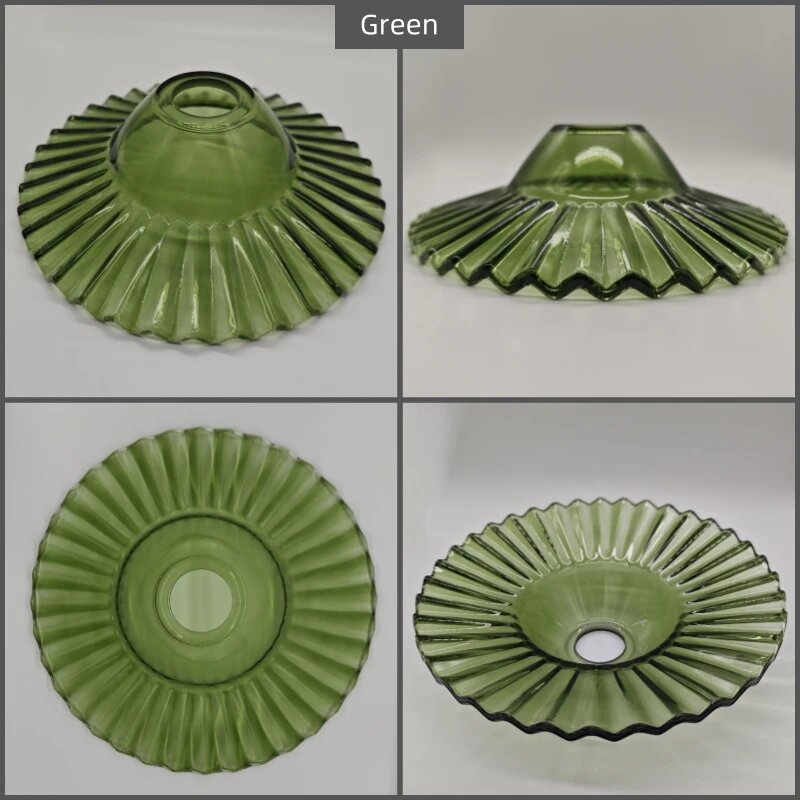 Абажур Calla&Allan настольной/подвесной лампы Green стекло