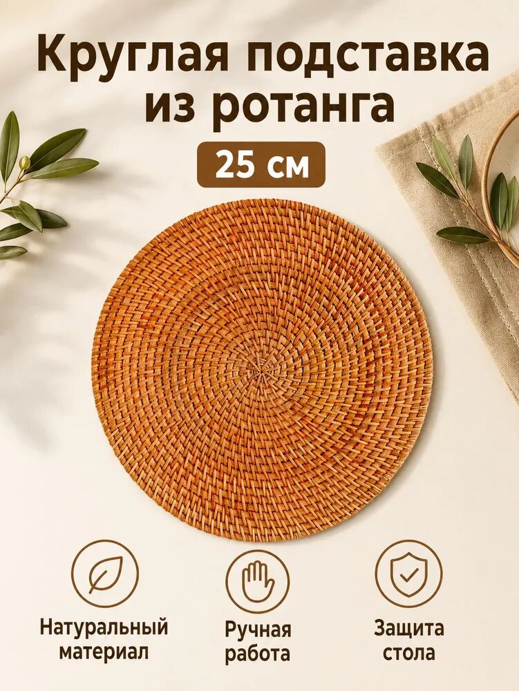 Подставка под горячее "Подставка под горячее" 25 см х 25 см 1 шт