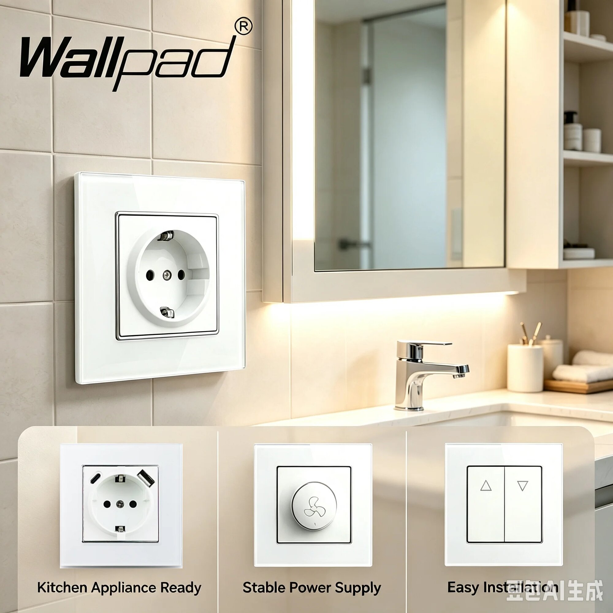 Wallpad EU Socket USB — фото 1