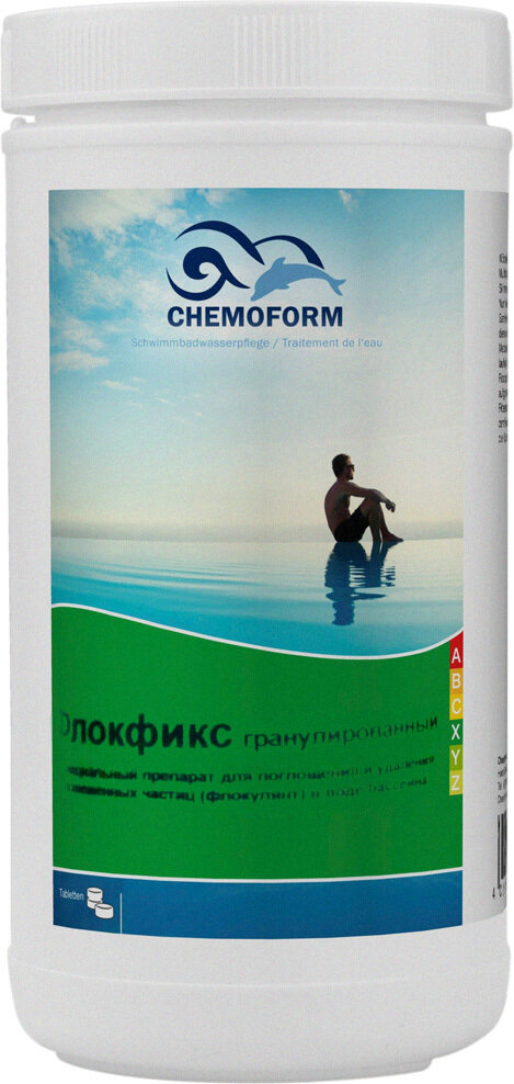 Флокфикс гранулированный CHEMOFORM (кемоформ), 1кг