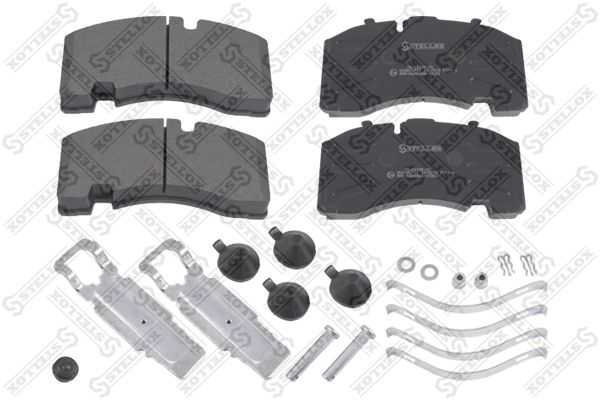 Комплект тормозных колодок, дисковый тормоз Stellox 85-11430-SX