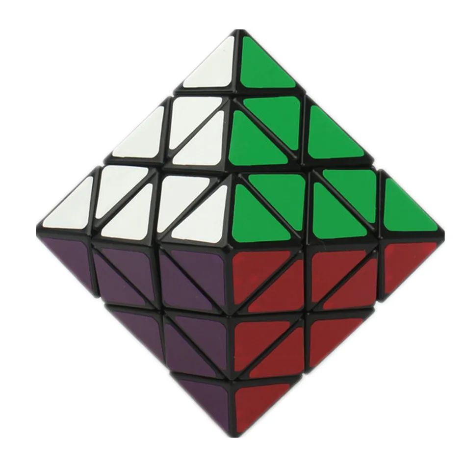 Lanlan Кубик Octahedron Magic Cube Puzzles Black