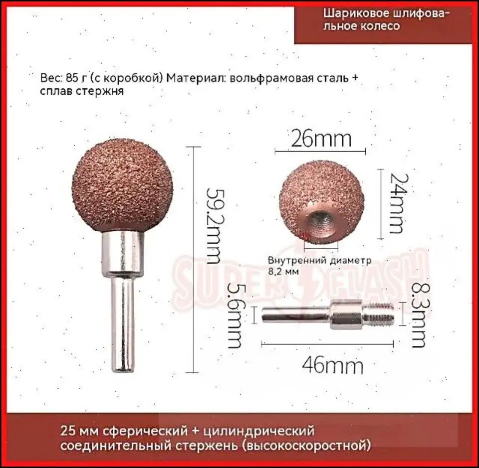 Шарошка по дереву твердосплавная