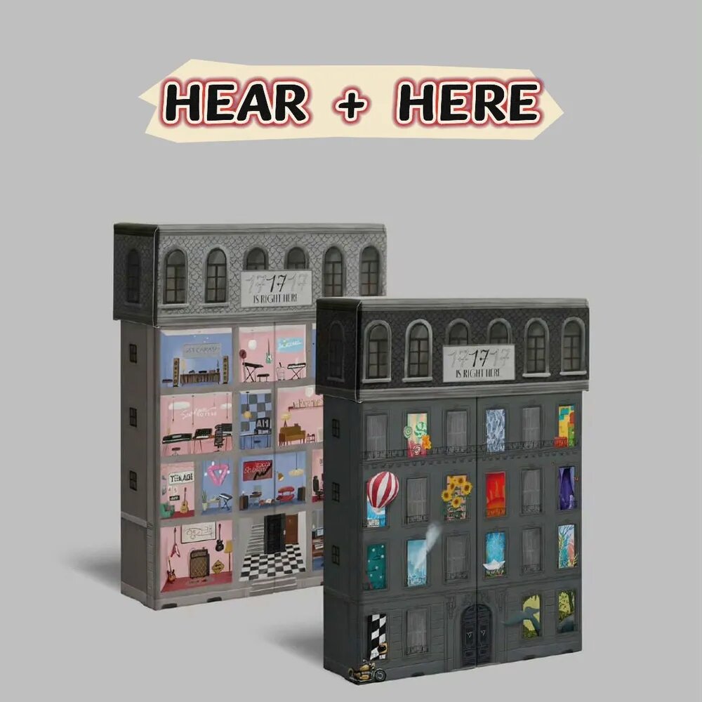 Альбом SEVENTEEN BEST ALBUM '17 IS RIGHT HERE (HERE ver. + HEAR ver.)