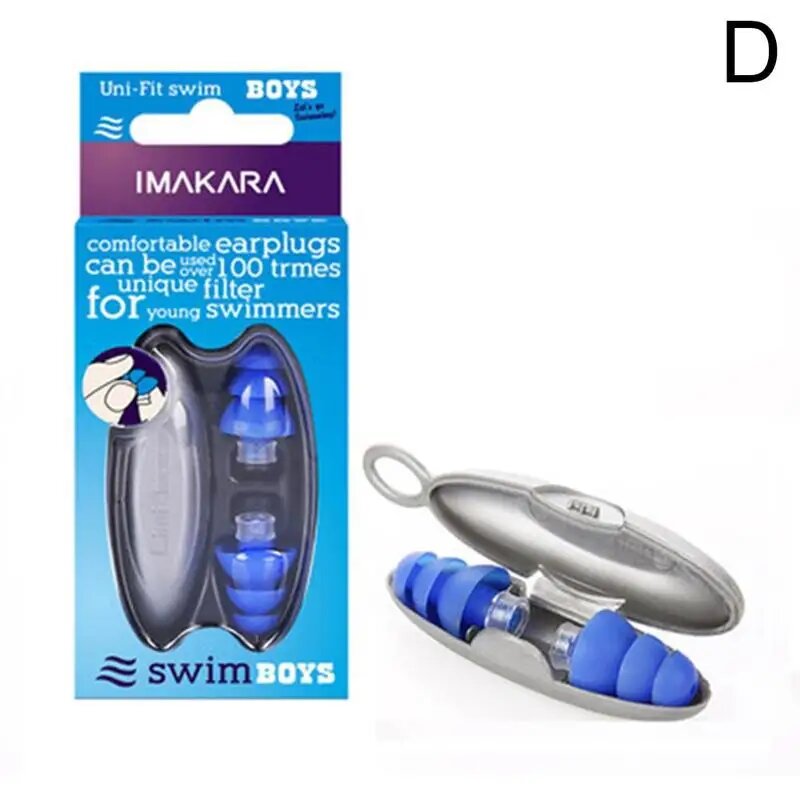 Синие плавательные беруши IMARA Boys Uni-Fit