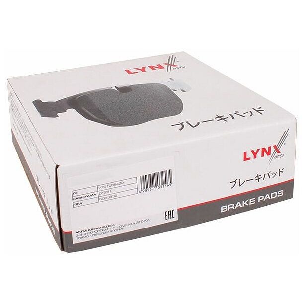 Колодки дисковые LYNXauto BD-3404