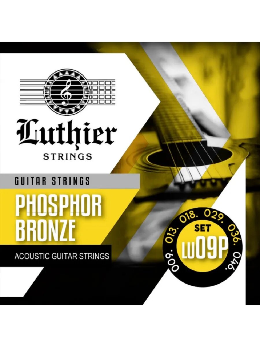 Комплект струн для акустической гитары Luthier LU-9P