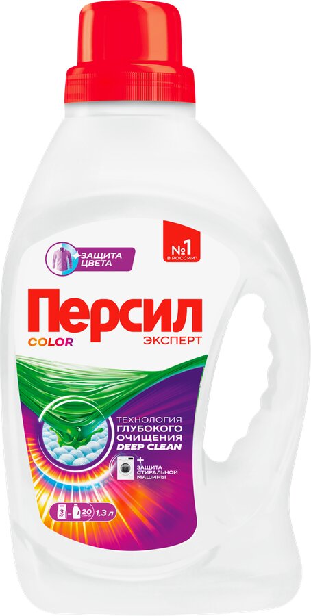 Гель для стирки цветного белья персил Колор, 1,3л, (1 шт)