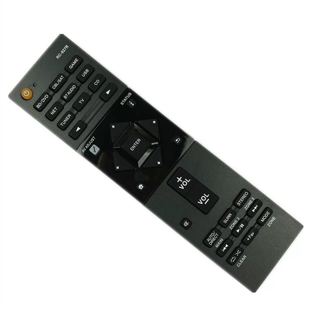 Пульт ДУ для ресивера Pioneer RC-927R Совместим с SC-LX701 LX801 LX501 Замена оригинальному пульту для дома