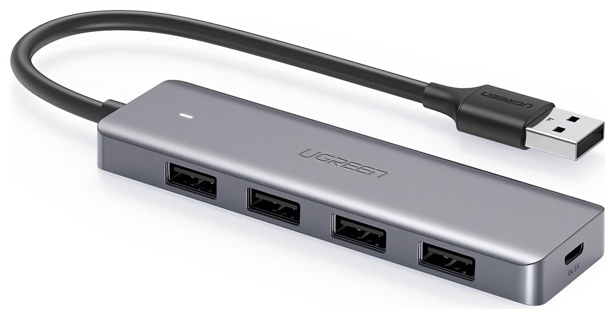 USB концентратор Ugreen хаб 4 в 1 Type C, 4 x USB 3.0 50985