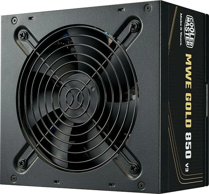 Блок питания Cooler Master Gold V3 Gen.5, 850Вт, 80 PLUS GOLD, 120мм, черный, retail (mpe-8506-acag-beu)