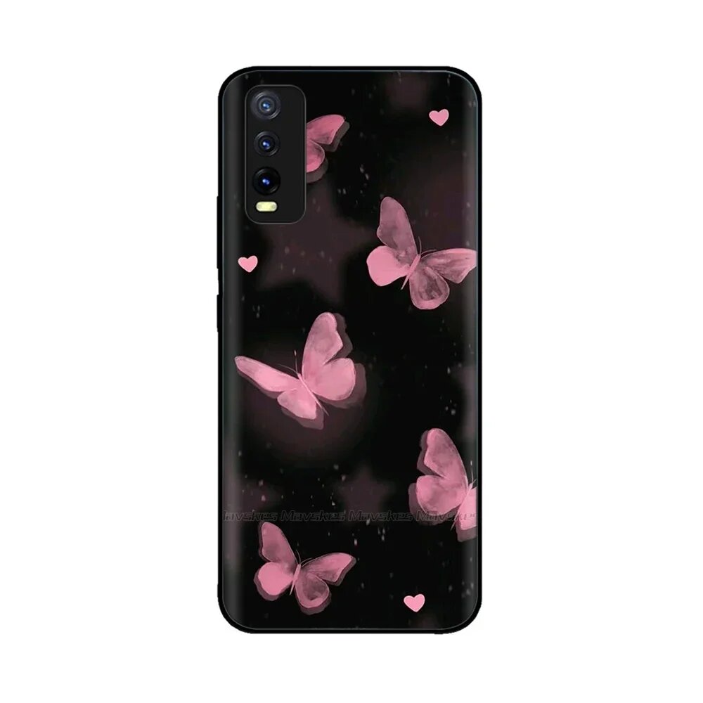 Чехол для телефона Vivo Y20 Y20i Y20a Y20s Vivo Y11s Y12s, Черный, 01700, -Vivo Y20a Y20i Y20s
