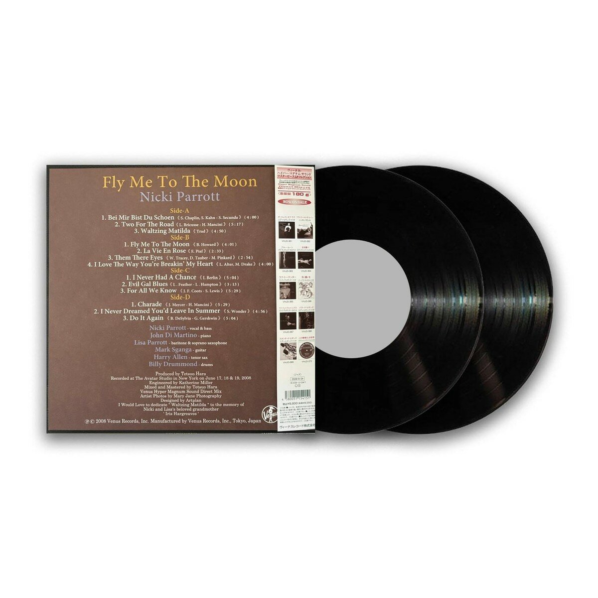 Виниловая пластинка Nicki Parrott - Fly Me To The Moon (Vinyl, LP, Album, 2026)