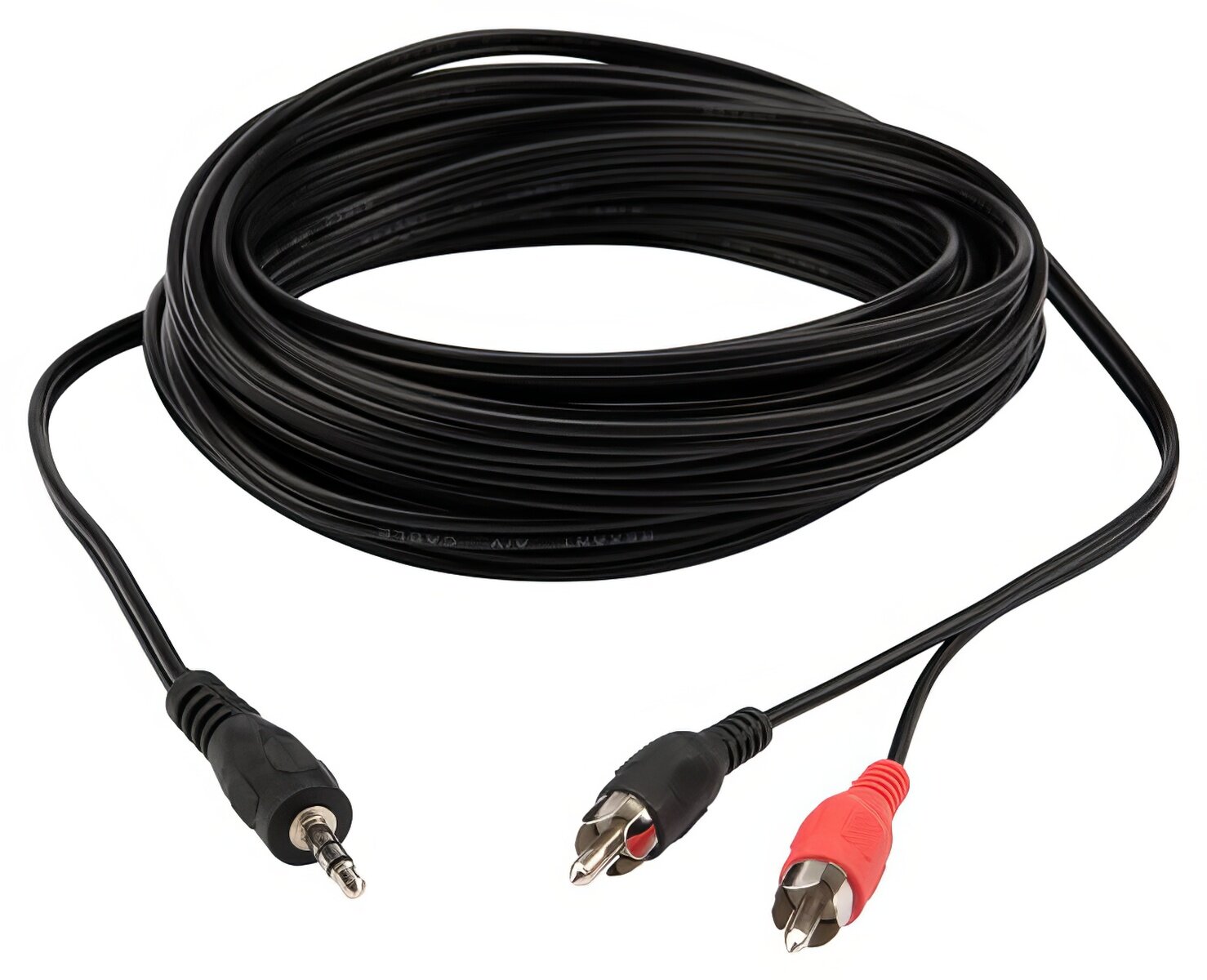 Шнур REXANT Стерео 3,5 мм - 2RCA, 7 м 17-4206