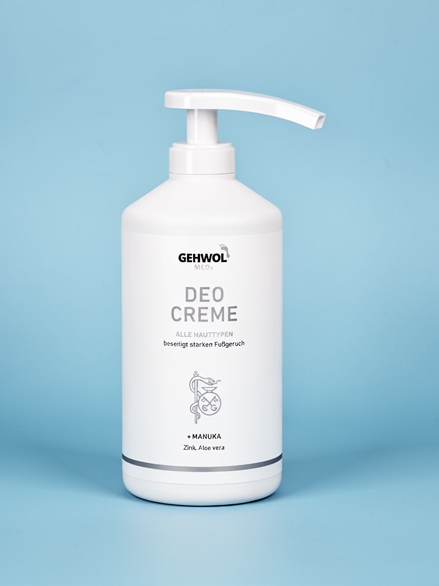 Дезодорирующий крем для ног GEHWOL MED Fussdeo-Creme (Deodorant Cream), 500 мл