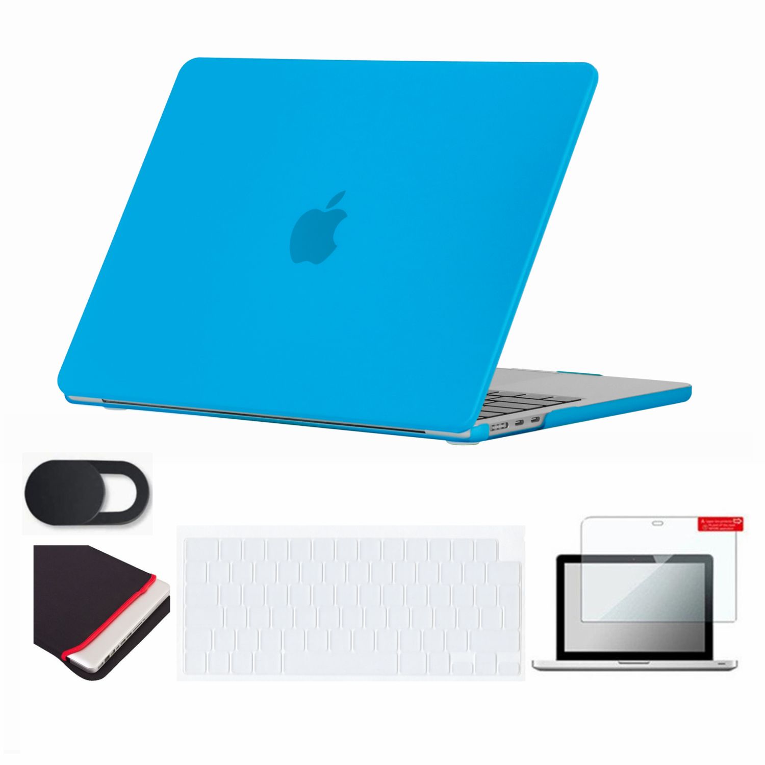 Чехол Se7enline для MacBook Pro 16 дюймов, жесткий корпус, сумка, защитная пленка клавиатуры, защитное стекло и пылевой затвор