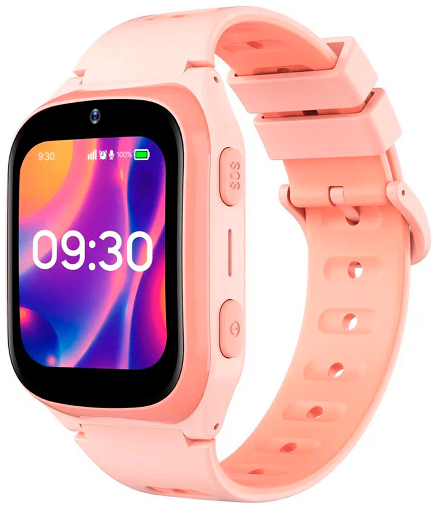 Смарт-часы детские Aimoto Dream 4G. Цвет: коралловый