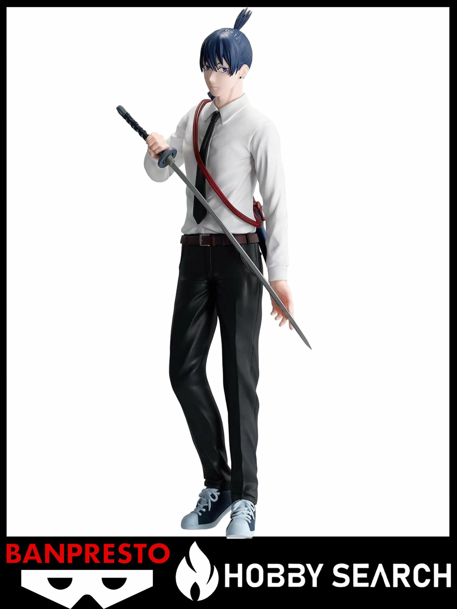 Фигурка Человек-бензопила Аки Хаякава Banpresto Vibration Stars / Chainsaw Man Aki Hayakawa Figure 22 см