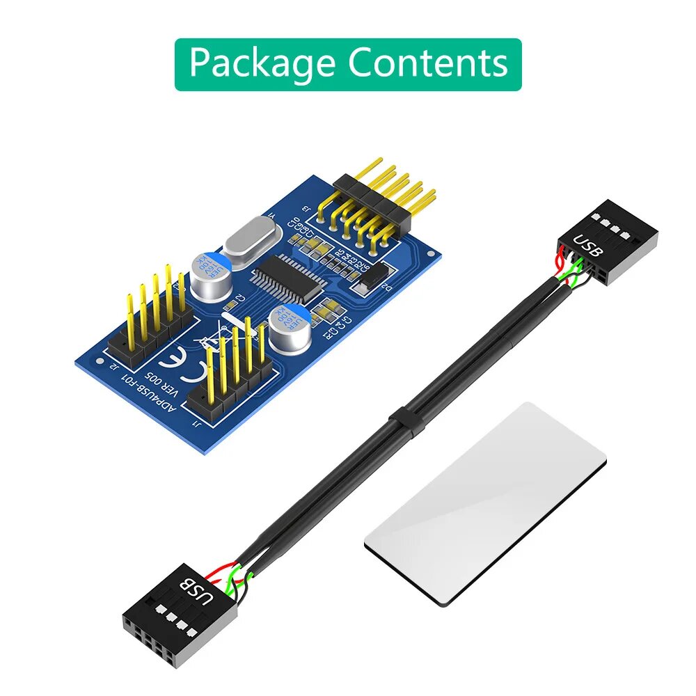 USB-сплиттер Great-Q 9-контактный
