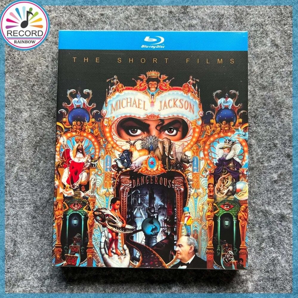 BD Michael Jackson Dangerous The Short Films 1993 All Region BD BD0024 запечатанный совершенно новый