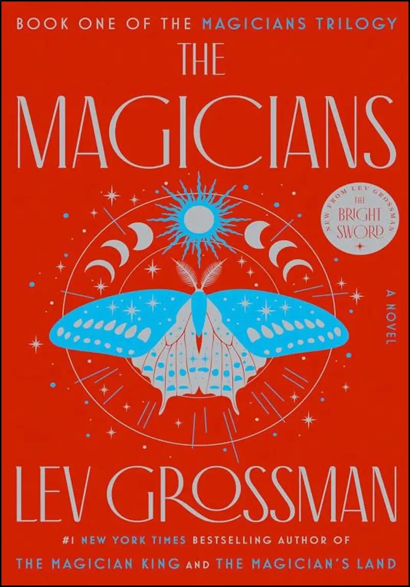 Книга The Magicians Lev Grossman, первая часть трилогии Волшебники, фантастика на английском языке