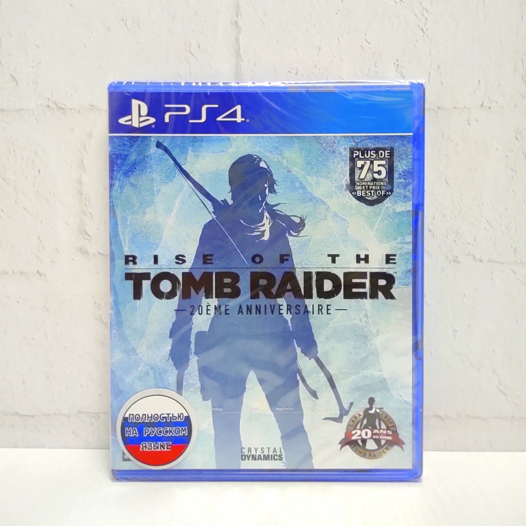 Rise of the Tomb Raider 20-летний юбилей Полностью на русском CUSA 05716 Видеоигра на диске PS4 / PS5
