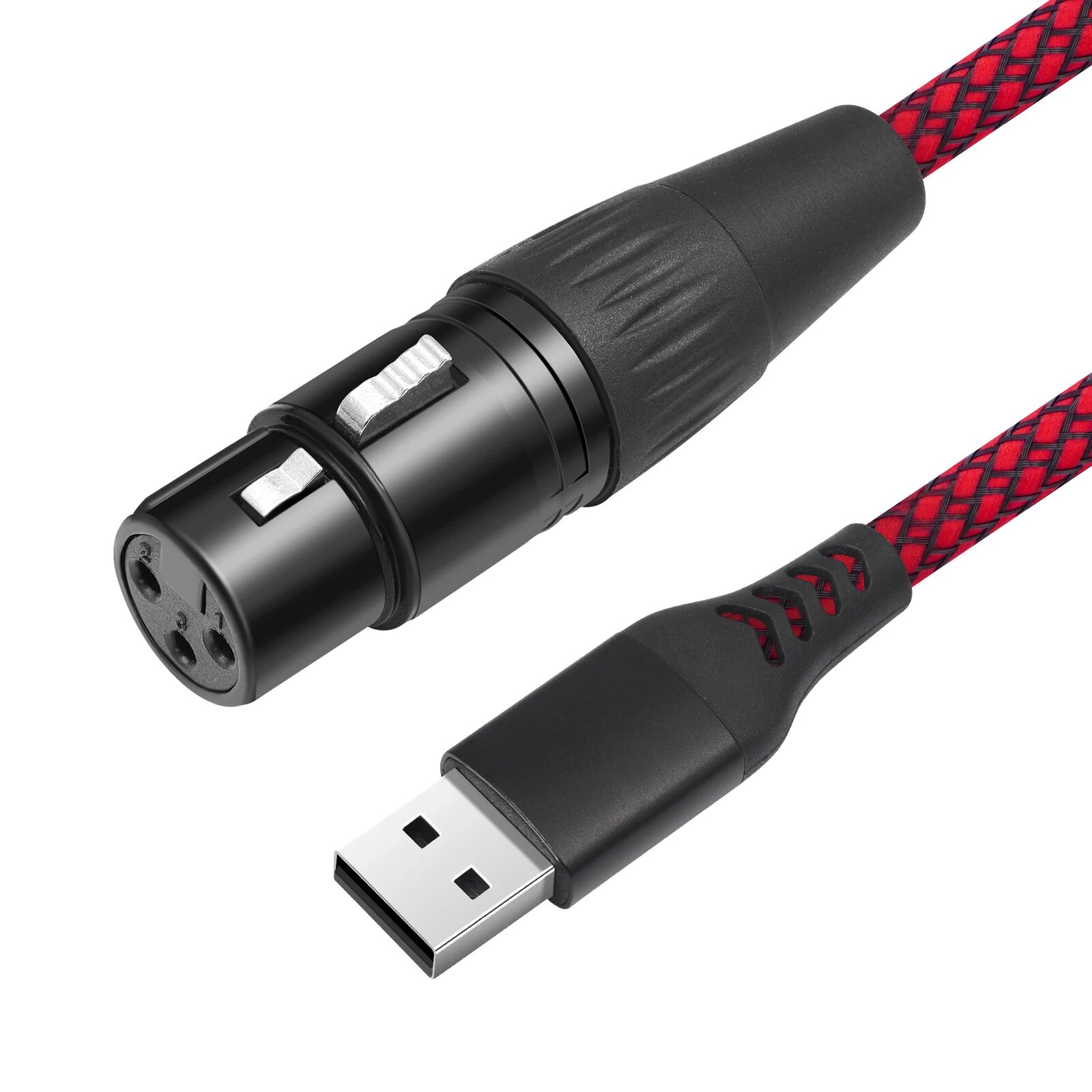 USB-кабель-переходник XLR «мама» ALLOYSEED 1M